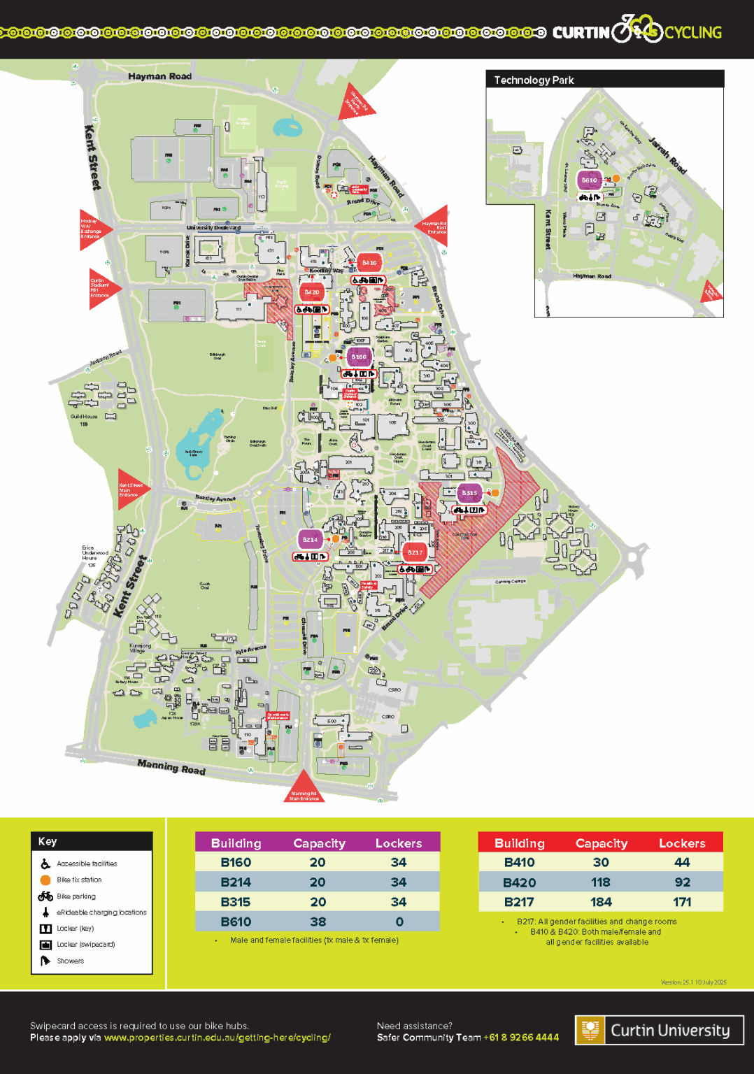 Bikes & scooters | Curtin Properties